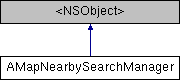 iOS高德地图SDK(搜索): AMapNearbySearchManager Class Reference